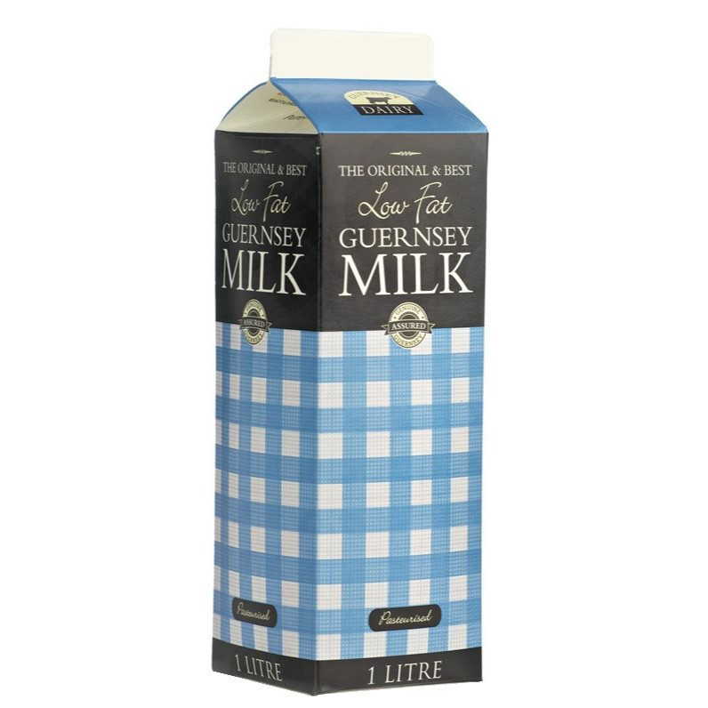 Guernsey Low Fat Milk 1LTR. | Guernsey Online Groceries | Channel ...